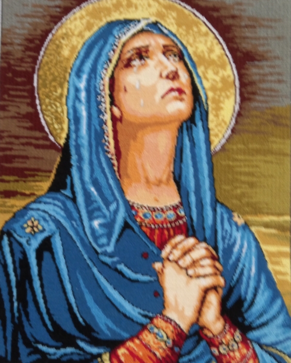 Goblenul cusut Maria, de Rodica Ionesei - 25/30 - ID 2625